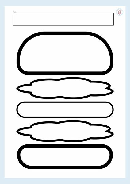 ORGANIZADOR GRÁFICO - HAMBURGUESA | profe.social